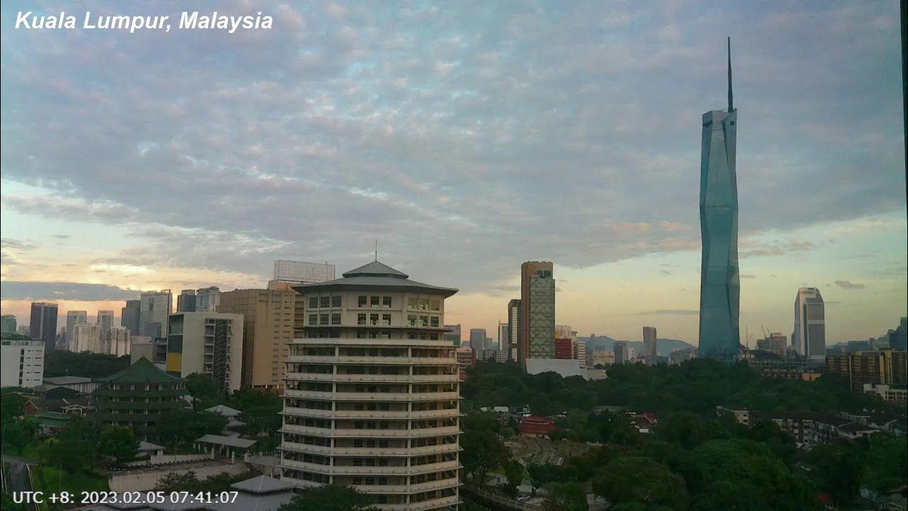4th Feb 2023 🇲🇾 2nd tallest tower in the world Merdeka (678m) Kuala Lumpur Live Stream KLライブ配信 ...
