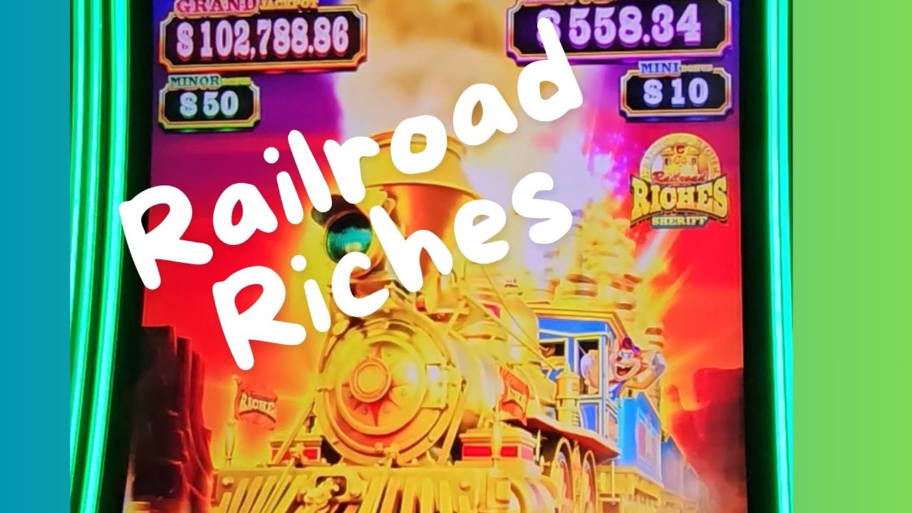 Railroad Riches slot play: Did it pay off? - YouTube