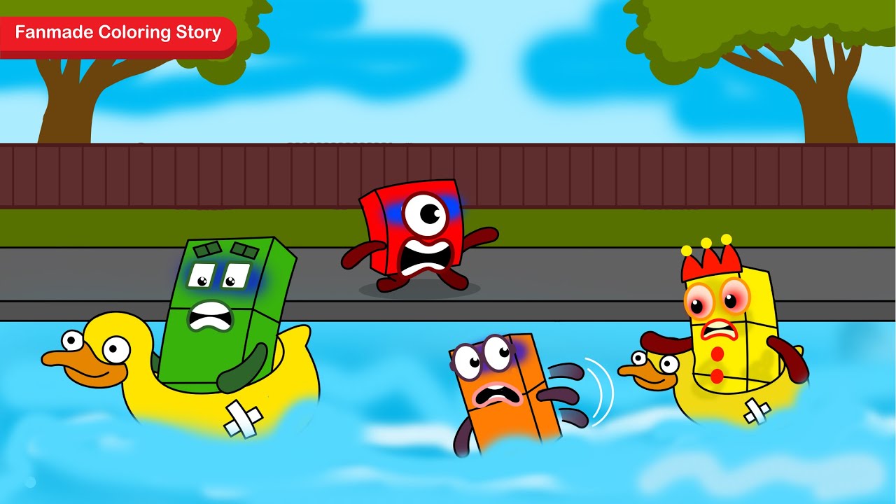 Numberblocks 3 Infected by Zombies! Run Away! | Numberblocks Fanmade ...