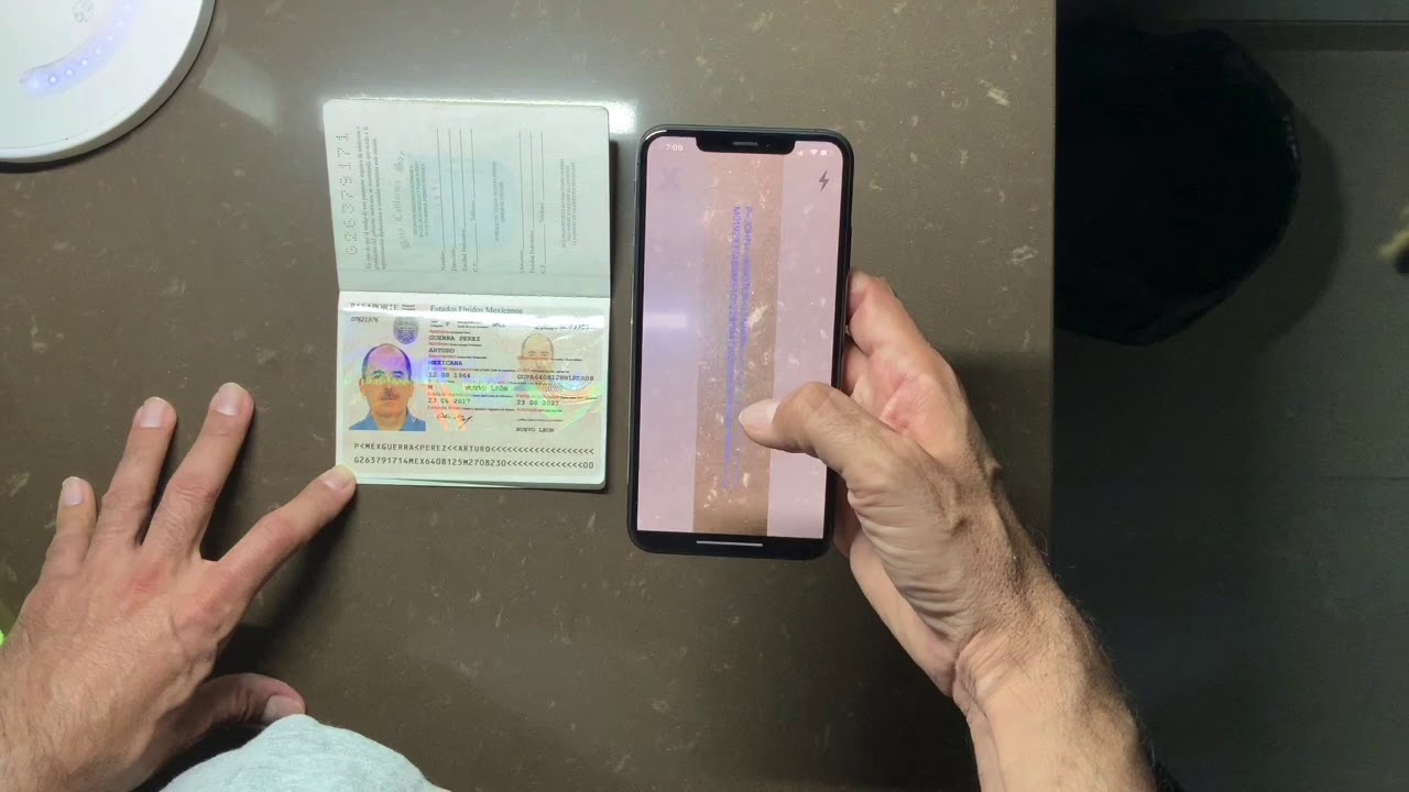 Flashpass for eAPIS - Passport Scan Feature - YouTube