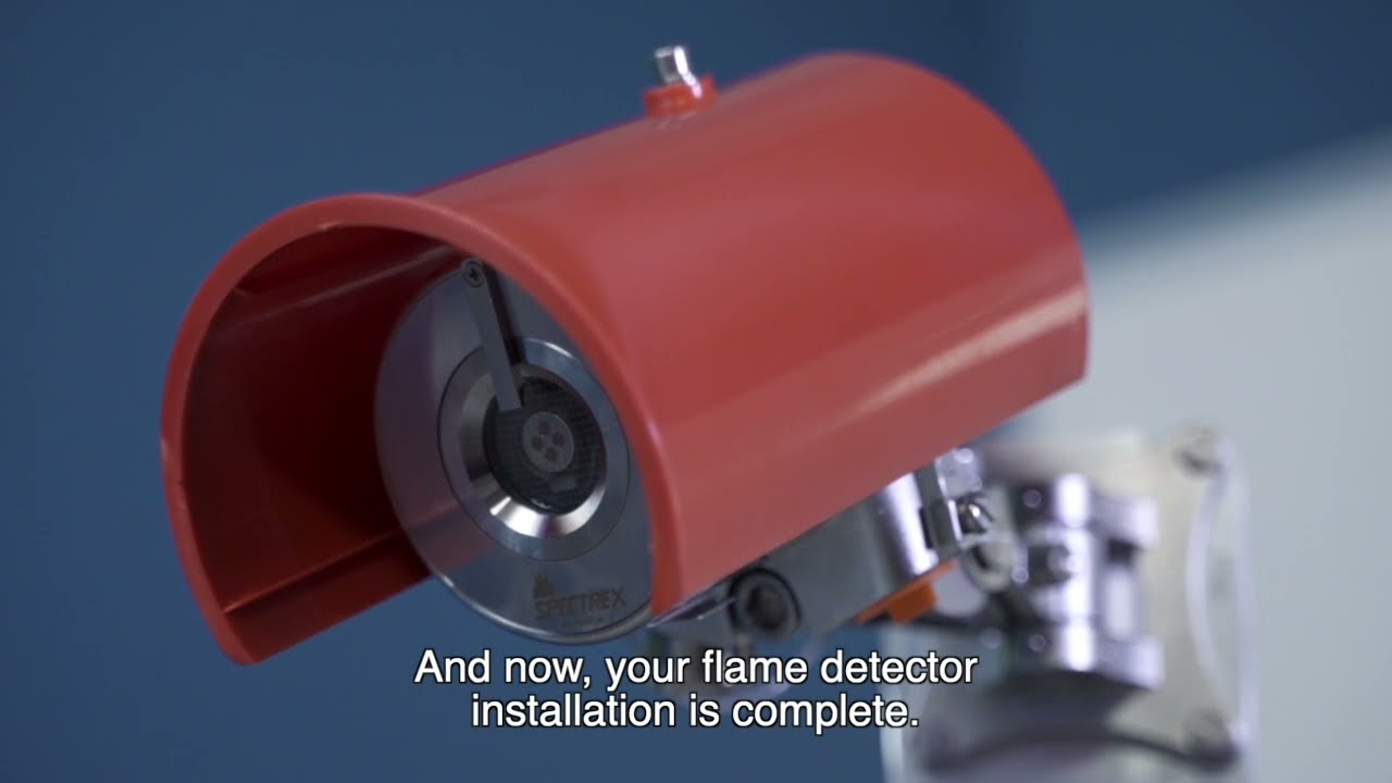 Powering up SharpEye Next Generation 40/40 Flame Detectors - YouTube