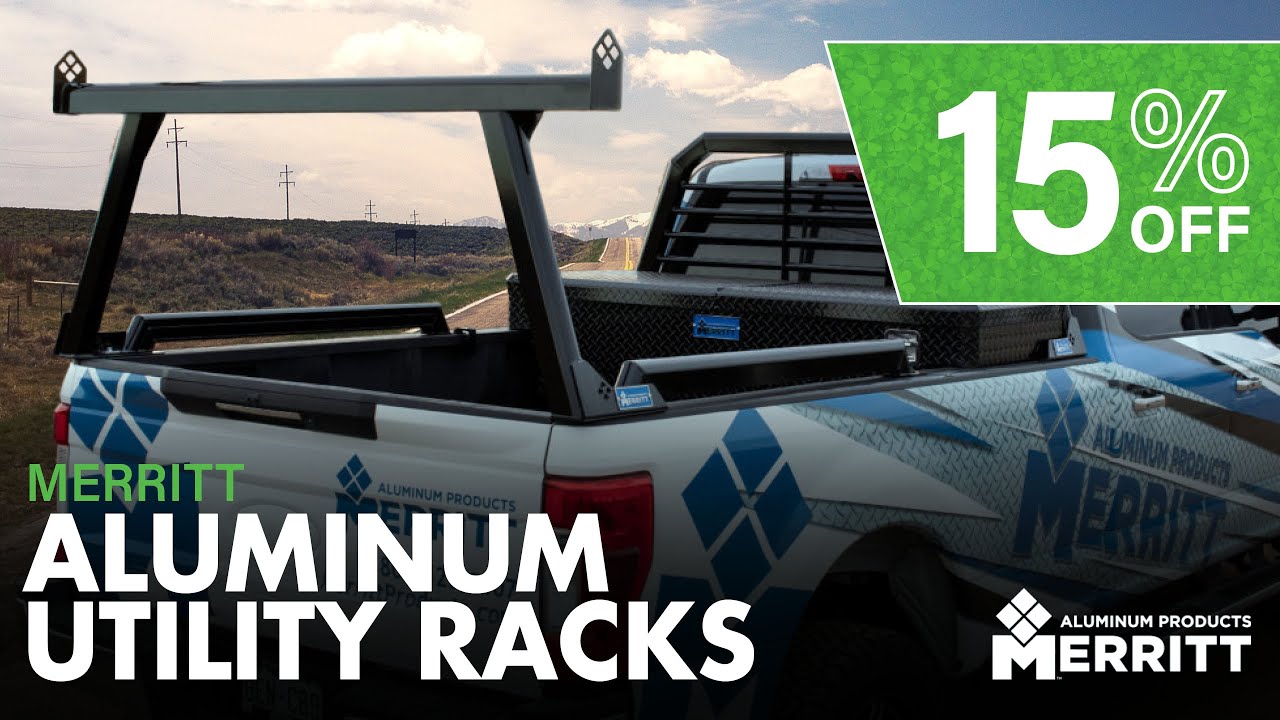 March Steals & Deals 2023 - Merritt Aluminum Utility Racks - YouTube