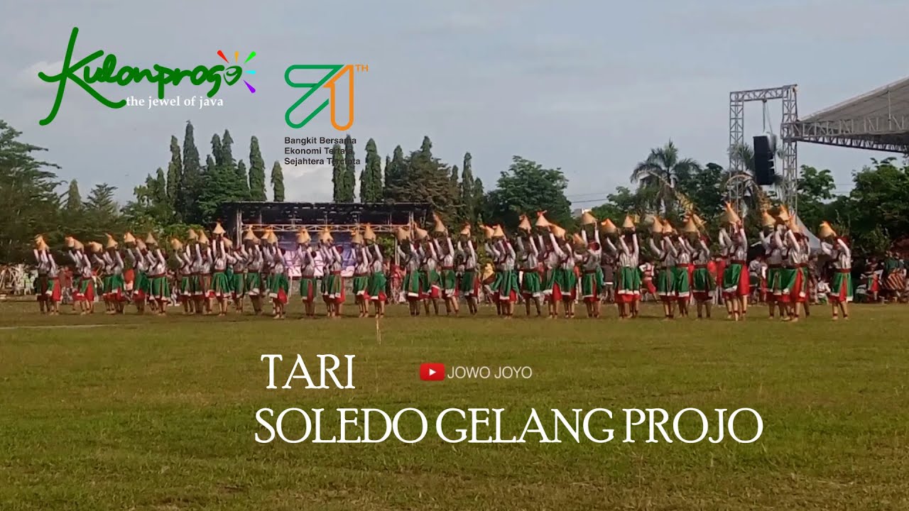 TARI SOLEDO GELANG PROJO/Hari Jadi KULON PROGO ke 71/alun-alun Wates ...