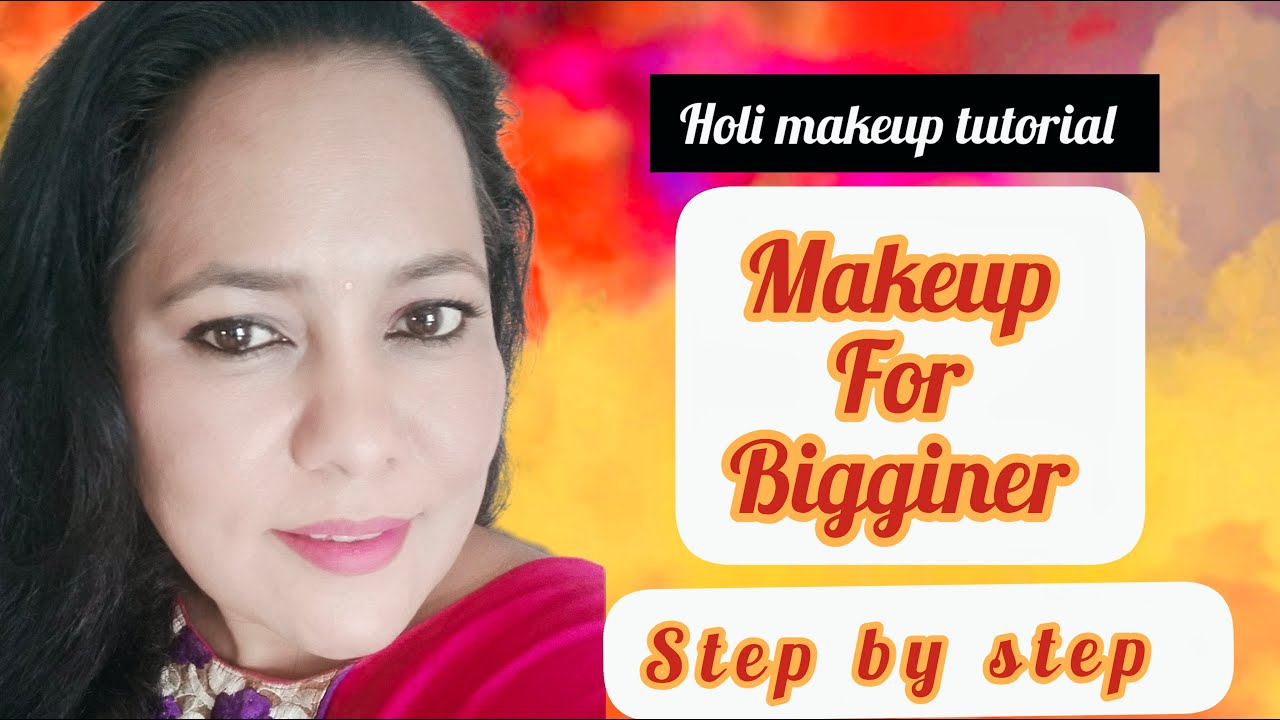 Holi makeup tutorial / Holi makeup /Beauty with Mayuri - YouTube