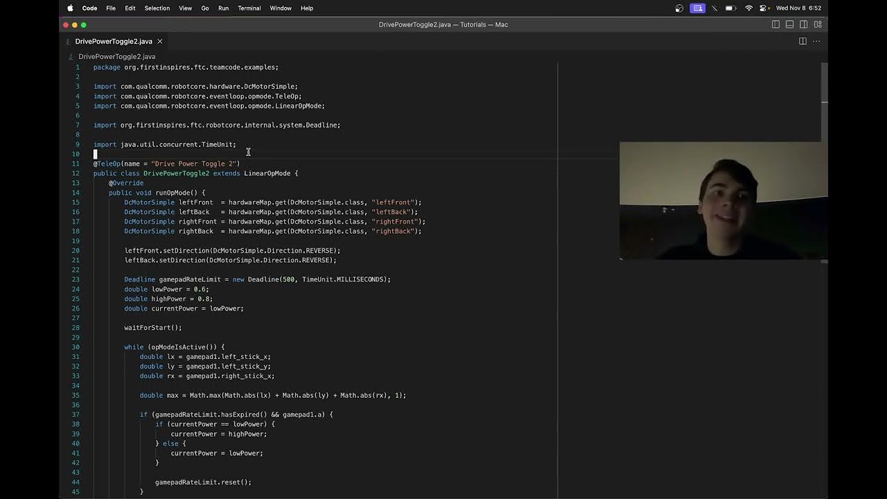FTC Programming 16 of n: Storing Gamepad State - YouTube