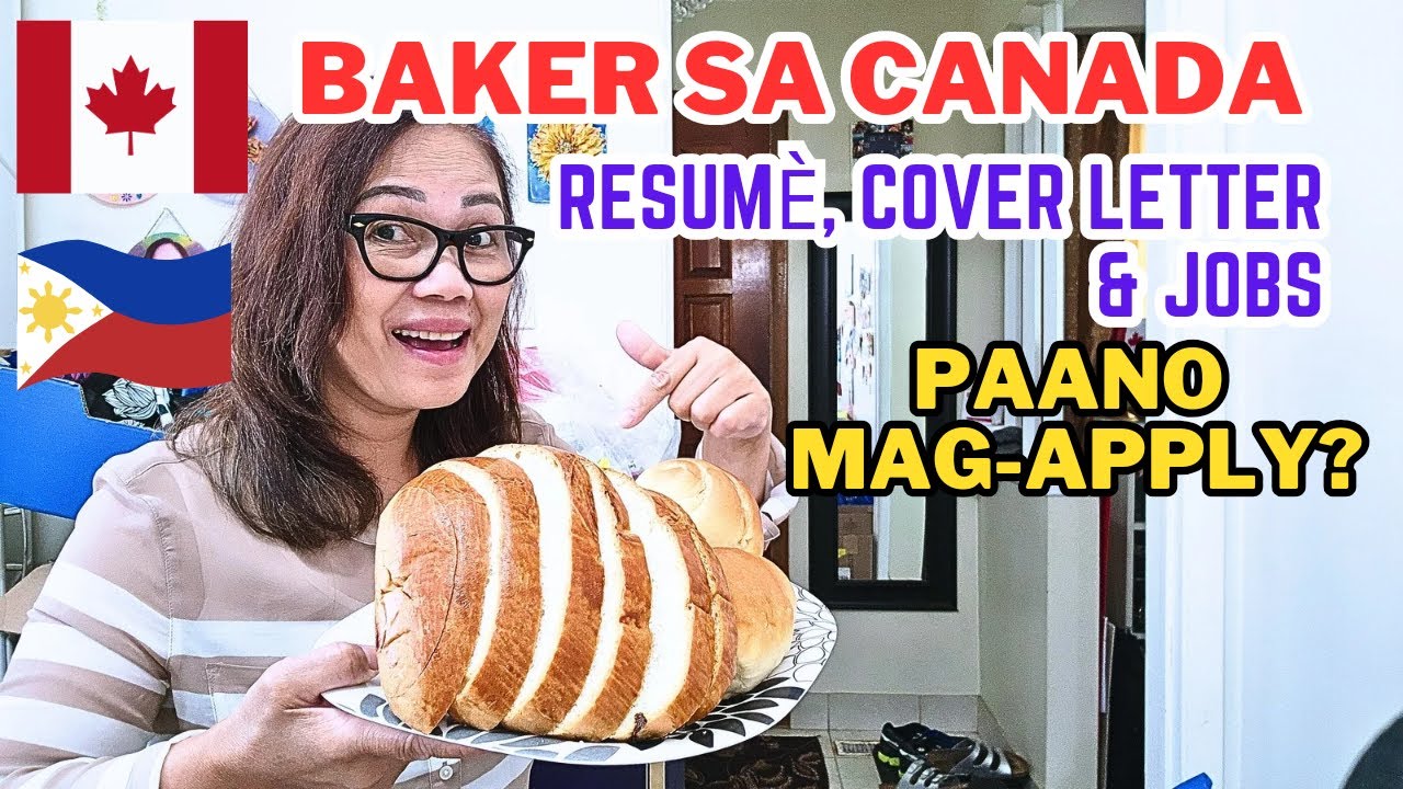 RESUME & COVER LETTER FOR BAKERS, MARAMING JOBS, GANITO MAG-APPLY !! # ...