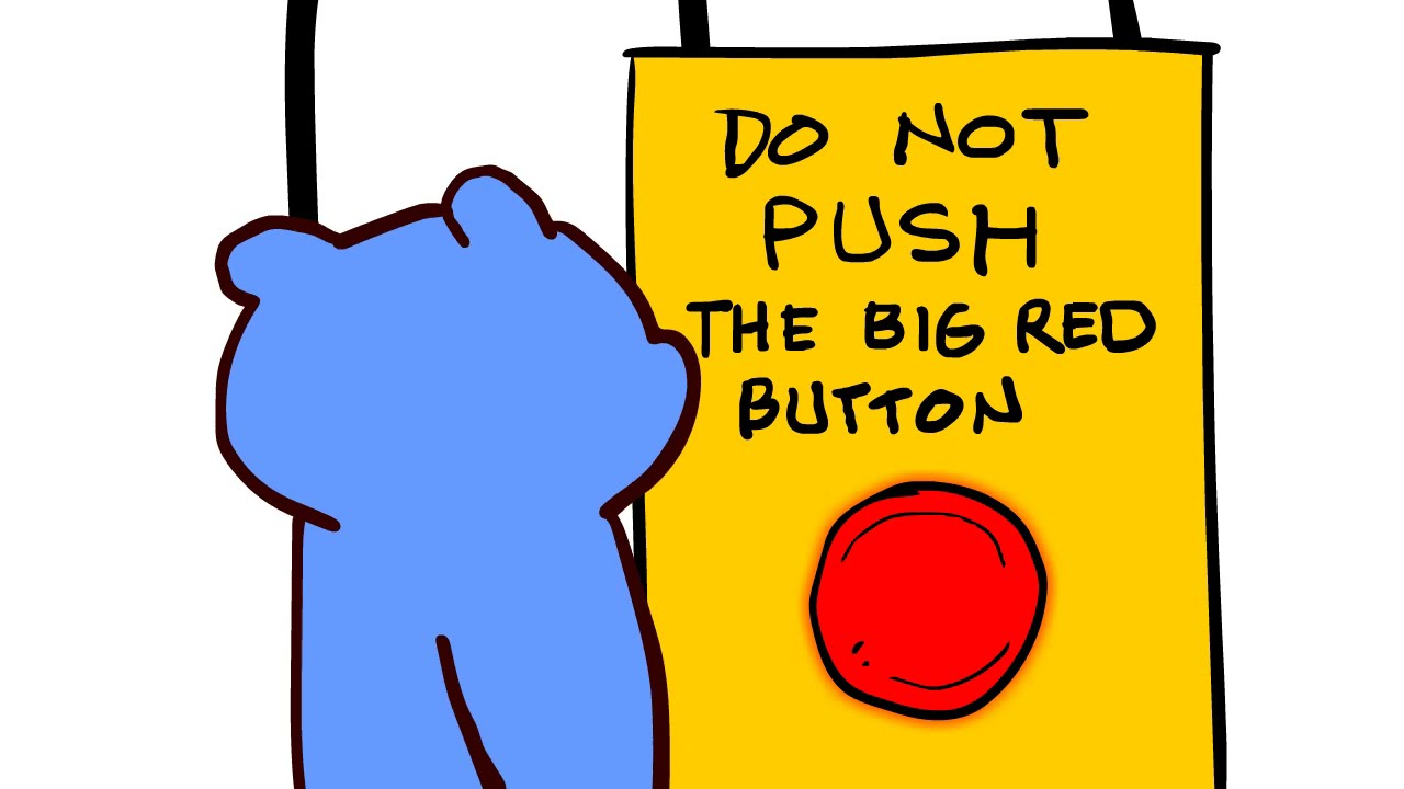 Big Red Button | 2D animation shorty short - YouTube