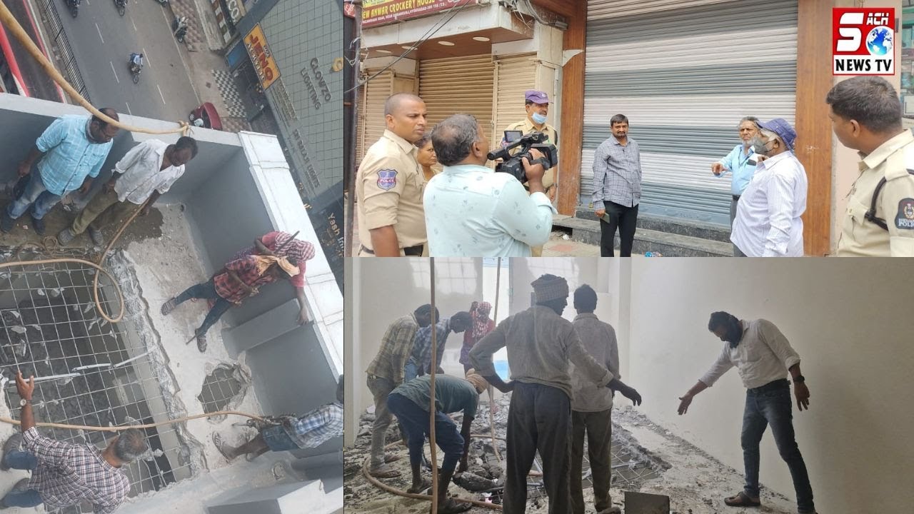 Padosi Ki Shikayat Par GHMC Ne Toda Pent House, Begum Bazar, Shankar ...