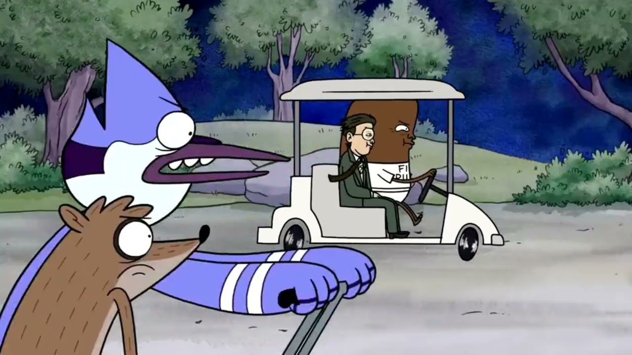 Mordecai And Rigby Vs Coffee Bean - YouTube