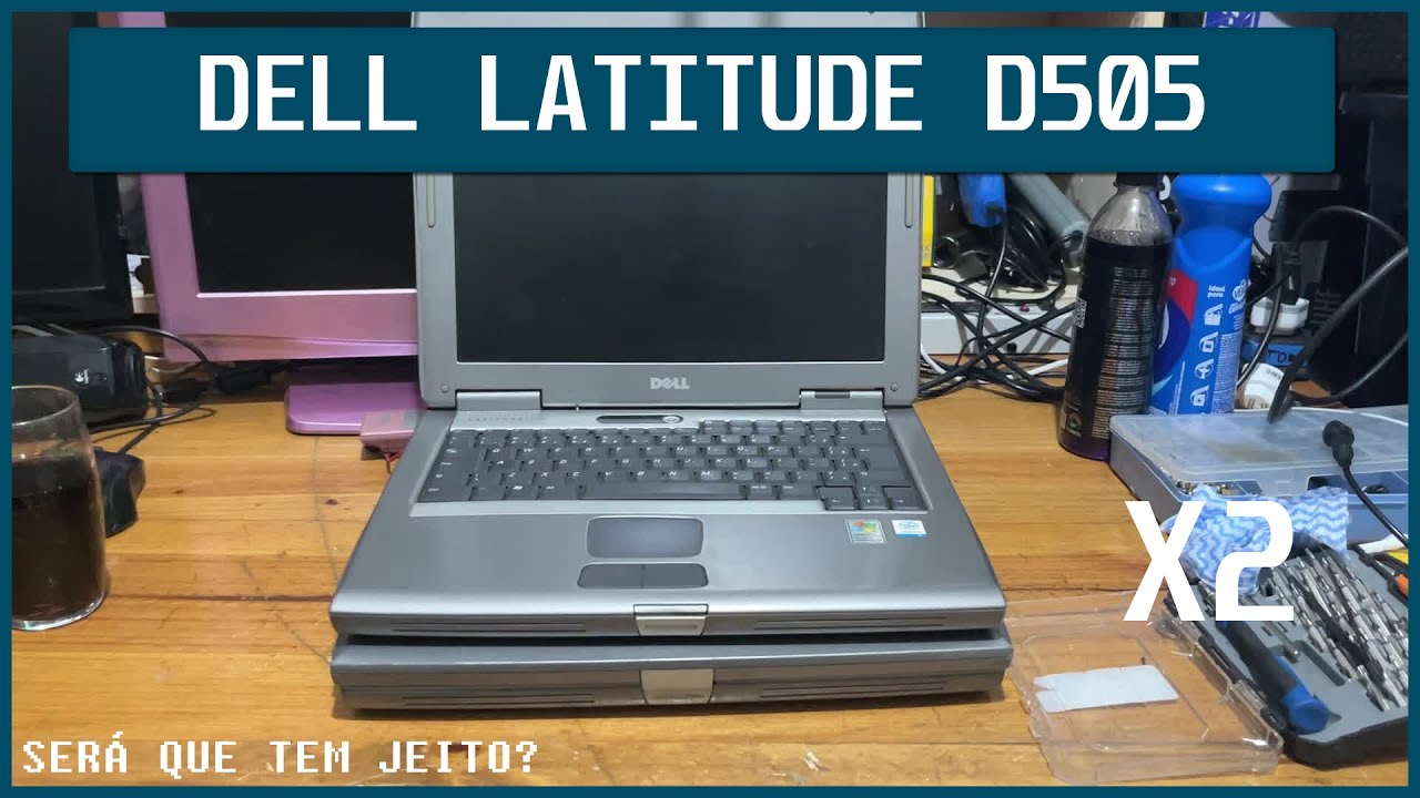 #0048 2x DELL Latitude de 2004! Será que consigo fazer voltar a vida ...