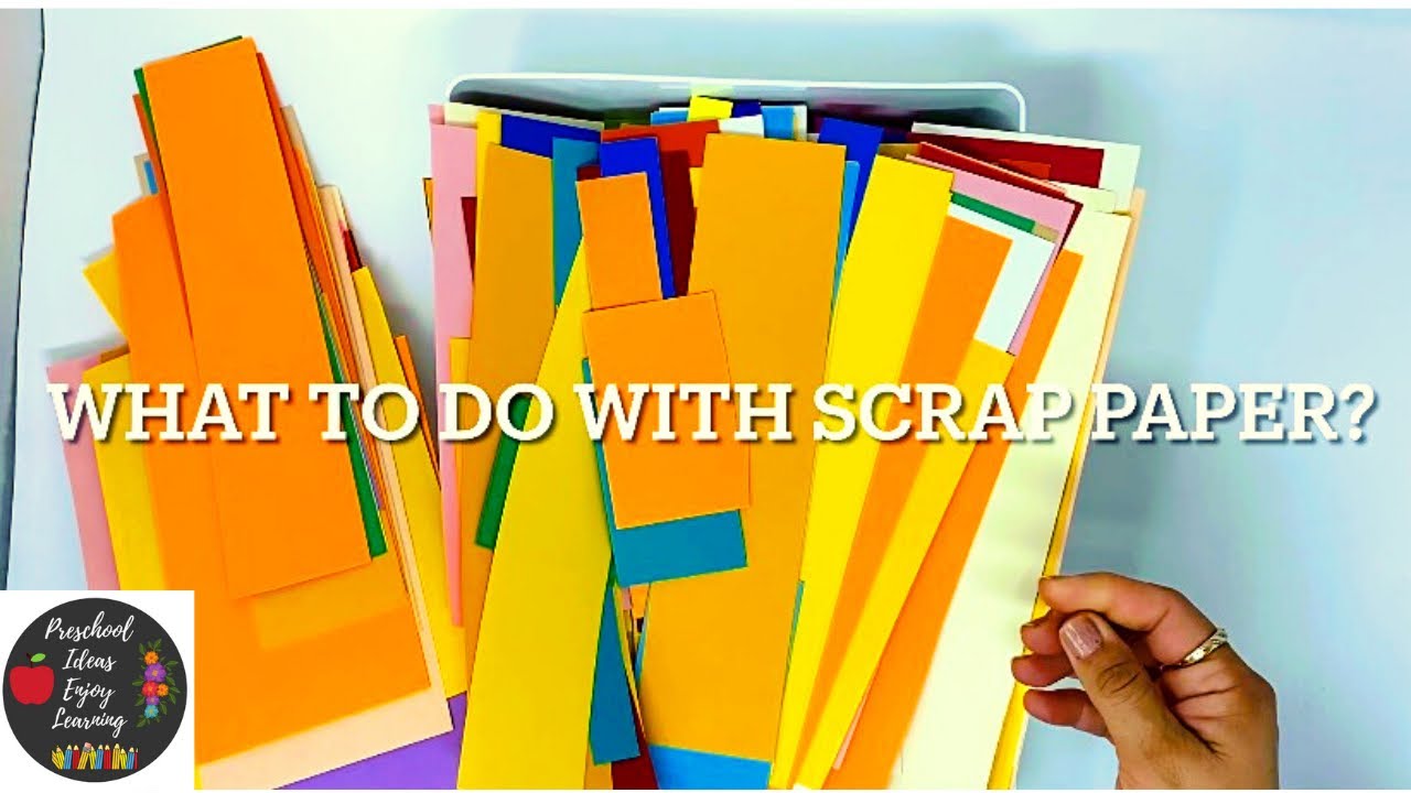 What To Do With Scrap Paper YouTube what-to-do-with-scrap-paper-youtube