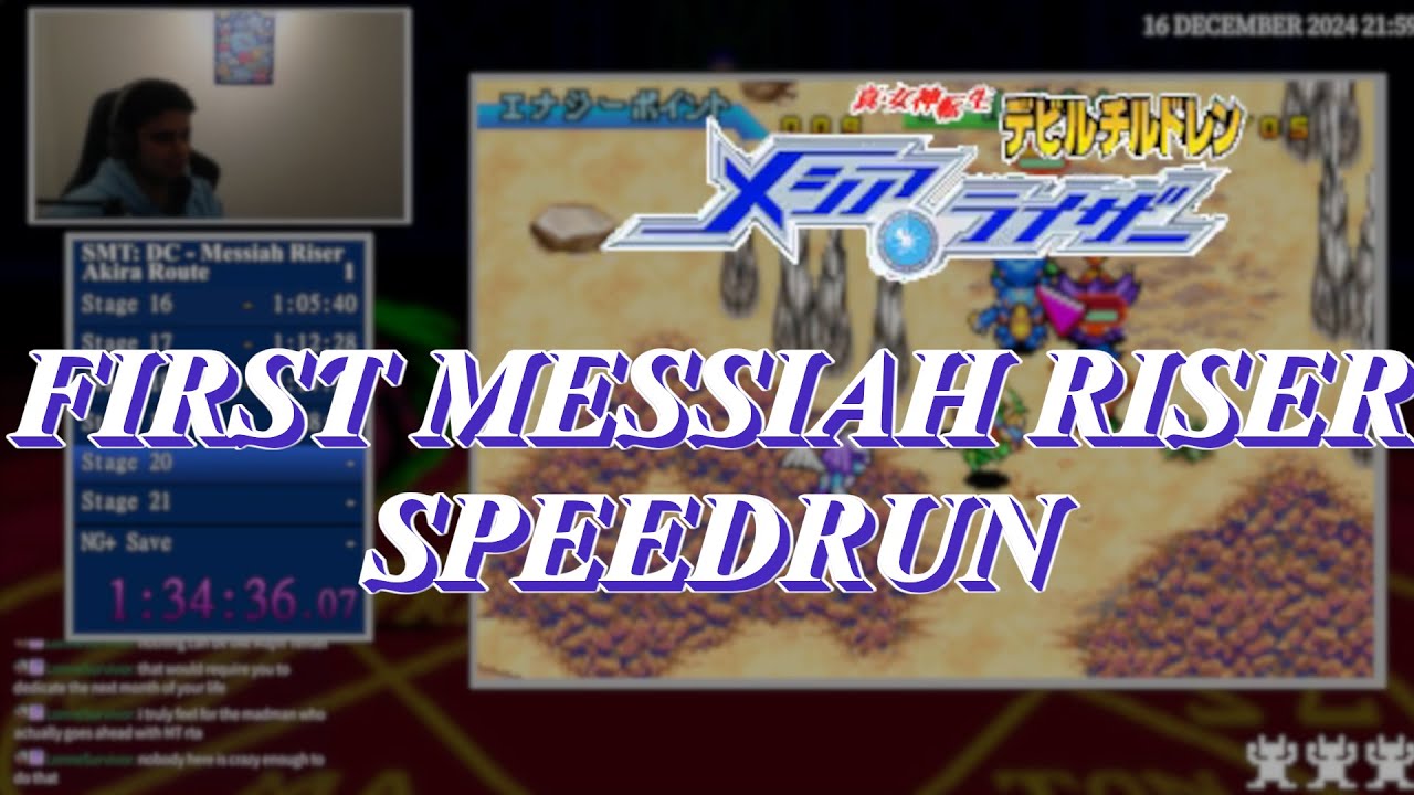 Shin Megami Tensei: Devil Children: Messiah Riser Speedrun - Akira ...