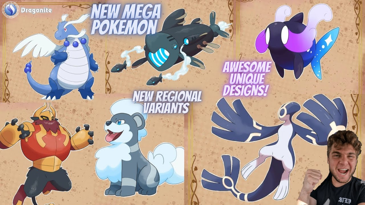 Mega Dragonite, Regional Growlithe and a New Eeveelution! (Region ...
