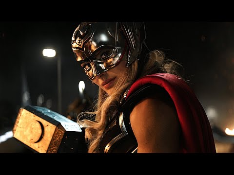 Mighty Thor - Fight scenes and powers from Thor: Love and Thunder