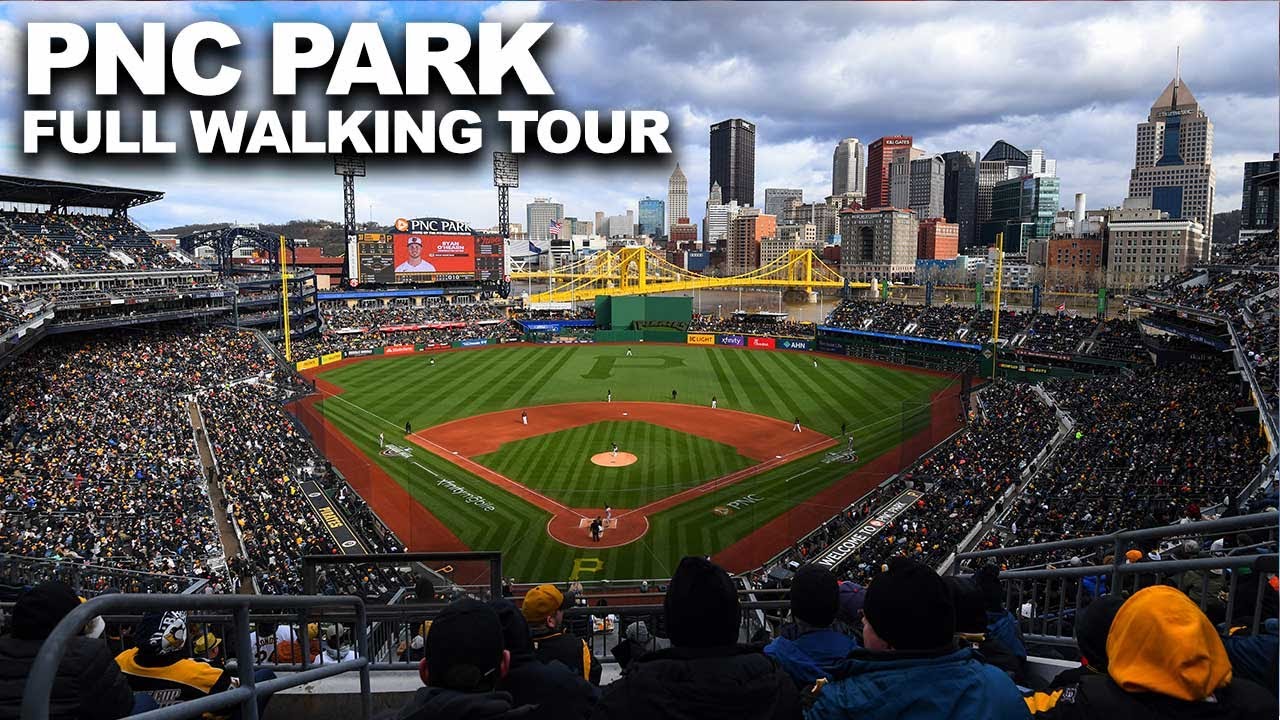 Walking Tour of one of MLB's most scenic ballparks!! FULL Tour of PNC ...