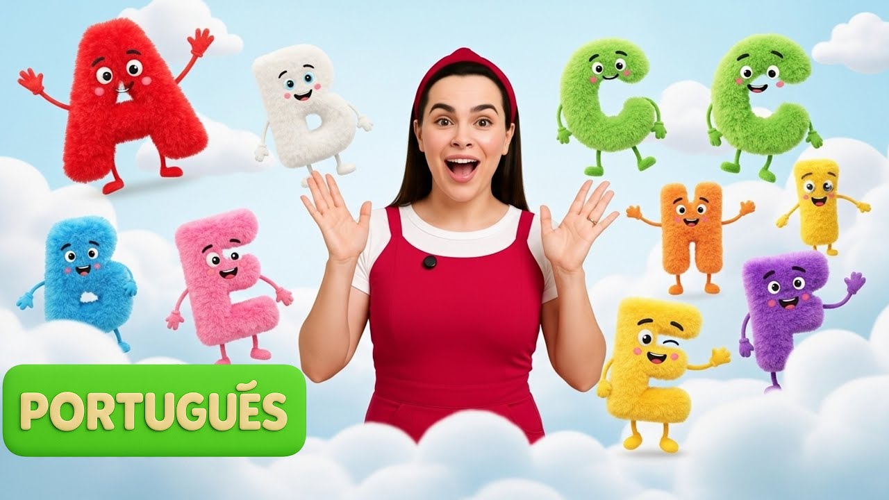 ABC em Português para Crianças | Alfabeto Infantil | Alphabet in ...