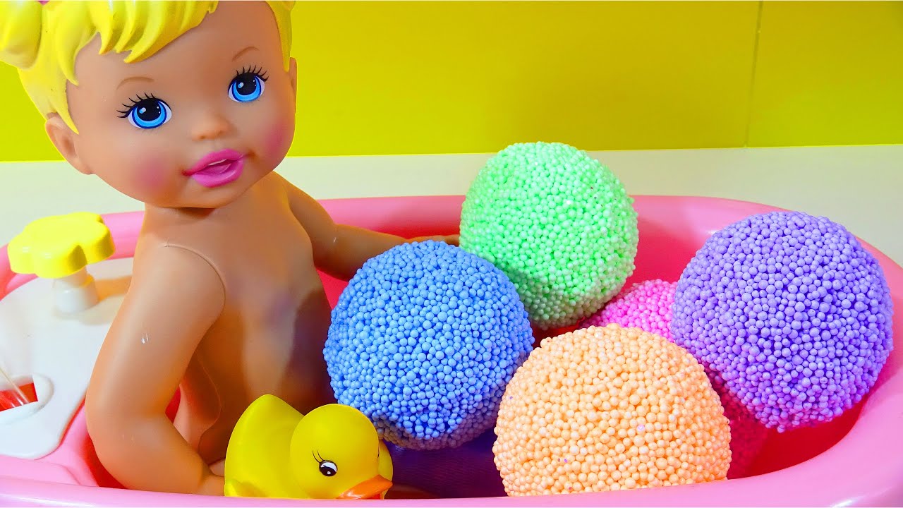 Baby Bath Time w/ Foam Clay Soap Surprise Toys My Little Pony PAW ...
