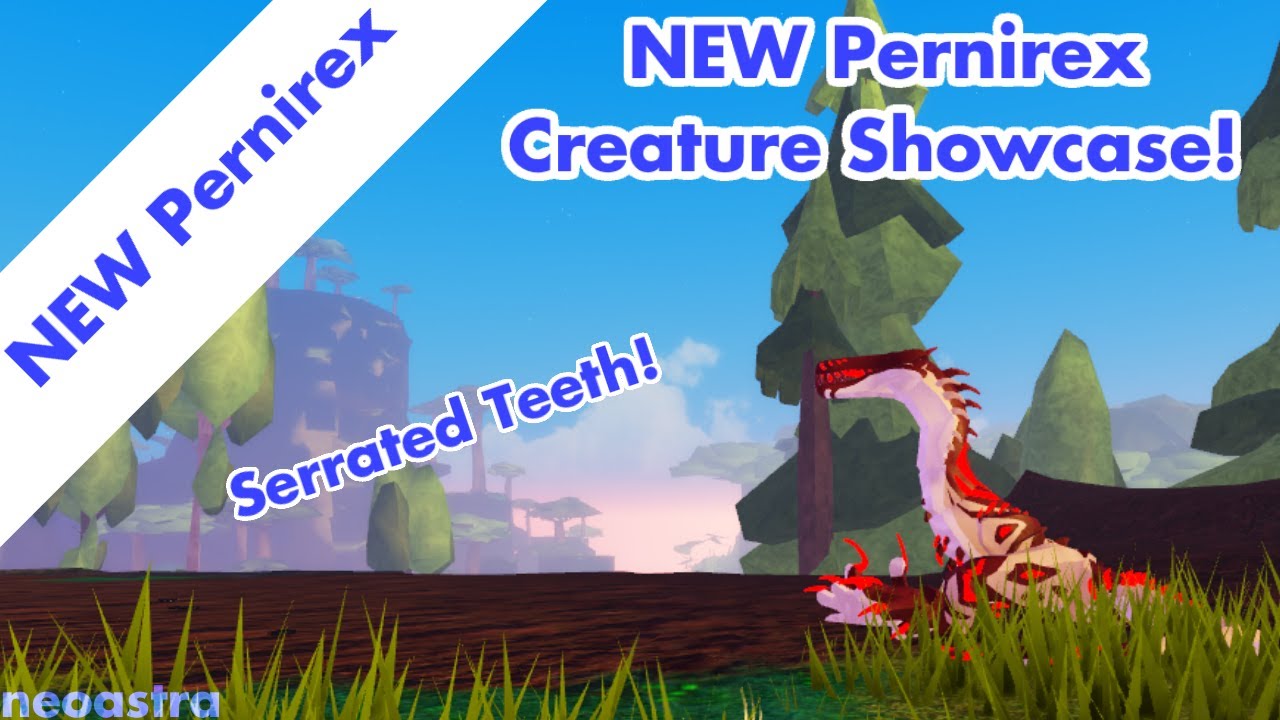 NEW Pernirex Creature Showcase! | Creatures of Sonaria - YouTube