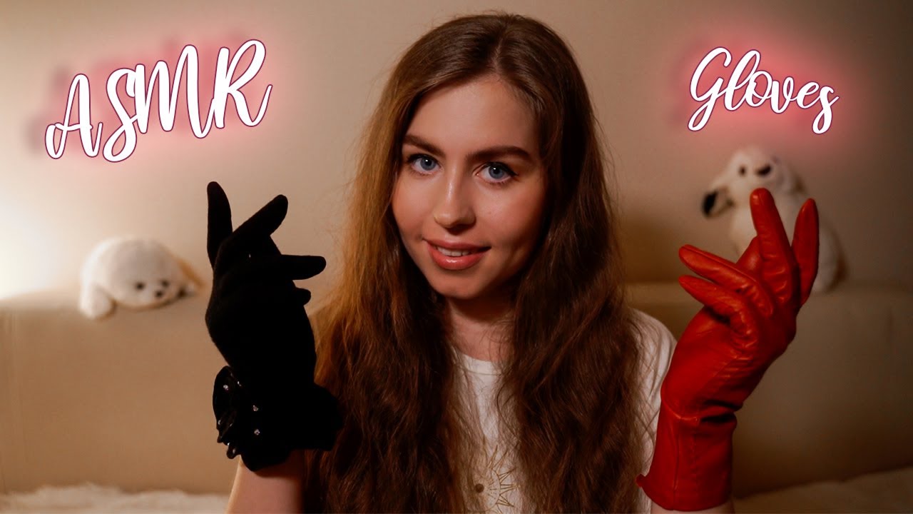 [ASMR] Soothing Sounds Of Gloves 🧤 Leather & Fabric - YouTube