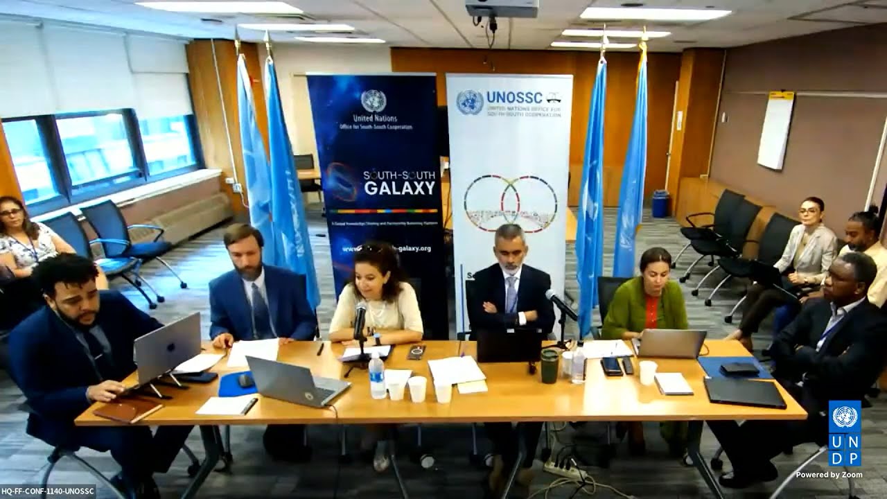 Launch of the global UNOSSC South-South and Triangular cooperation ...