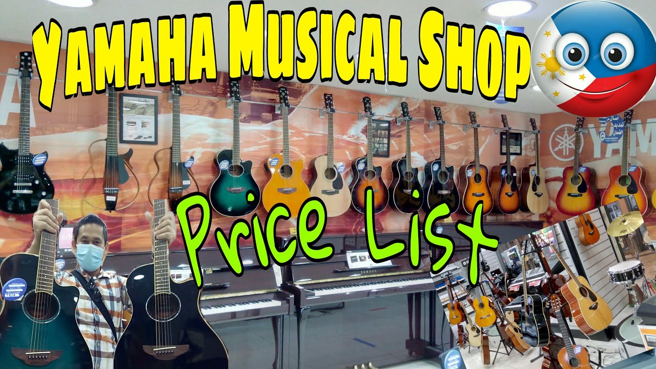 Namasyal at Bumili ng Bagong Gitara sa Yamaha Shop. Presyo ng mga ...