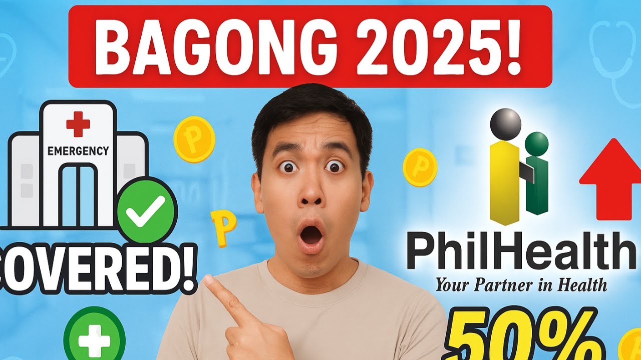 "BAGONG PhilHealth Benefits 2025: Emergency Room Coverage + 50% ...