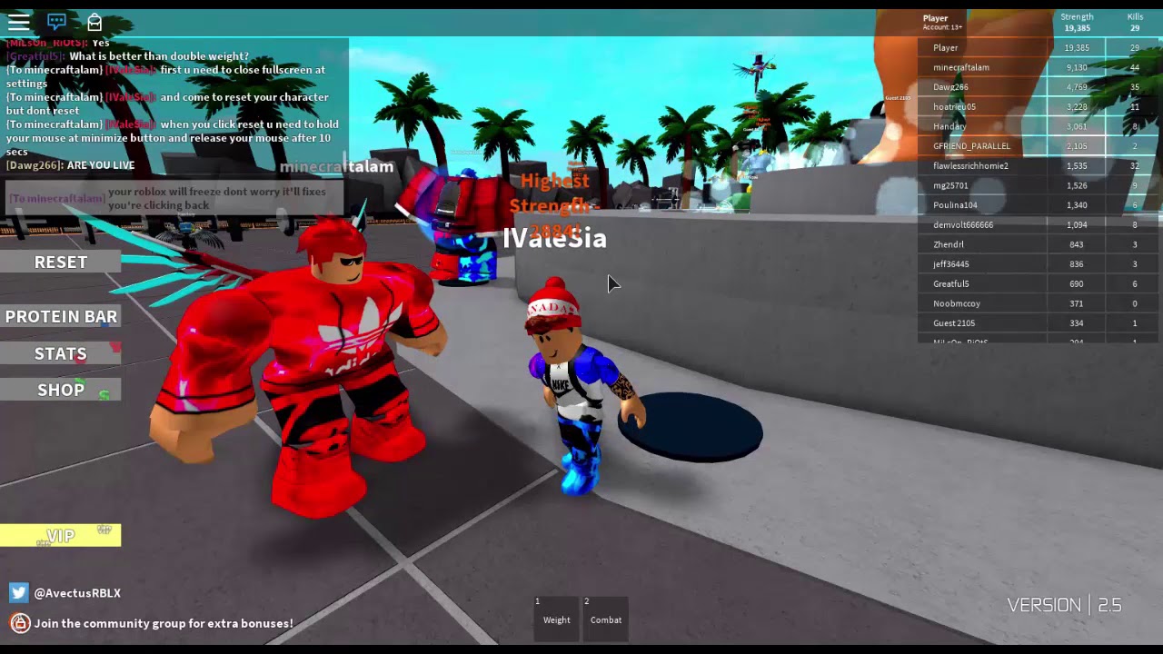 Roblox Weight Lifting Simulator 2 | How To Get Little at Ver. 2.5 ...