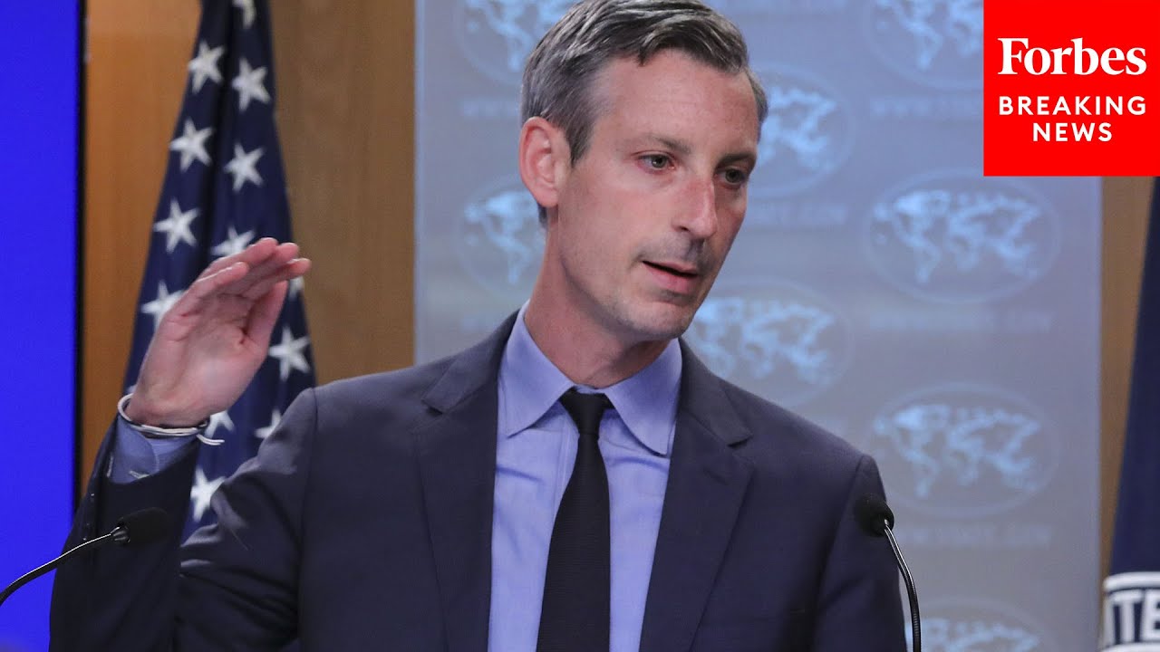 JUST IN: Ned Price Holds Final State Dept Press Briefing As Saudi ...