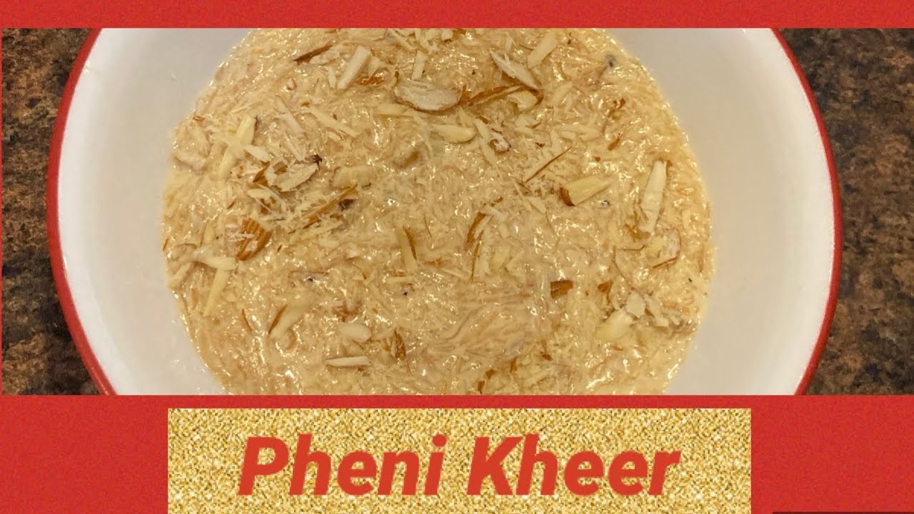 Pheni kheer||Easy Diwali 🪔 sweet - YouTube
