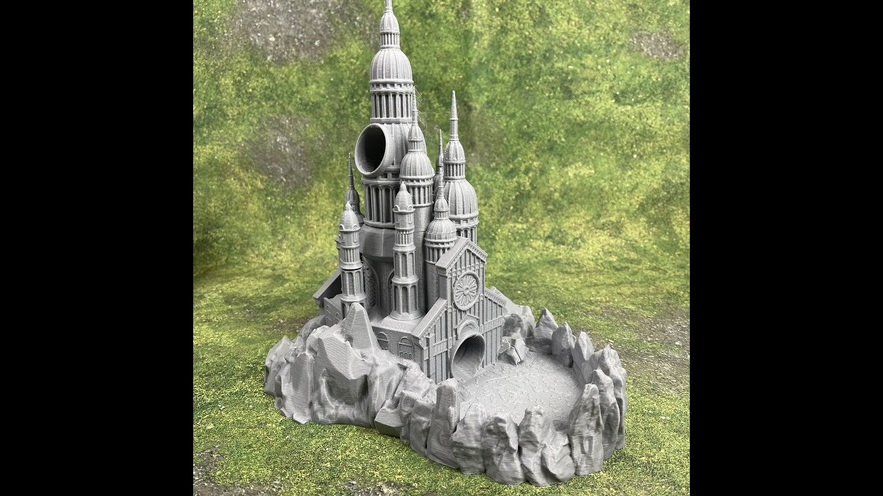 Tower of the Elves - Dice Tower - Fantastic Detail - 3d Printed - Any ...