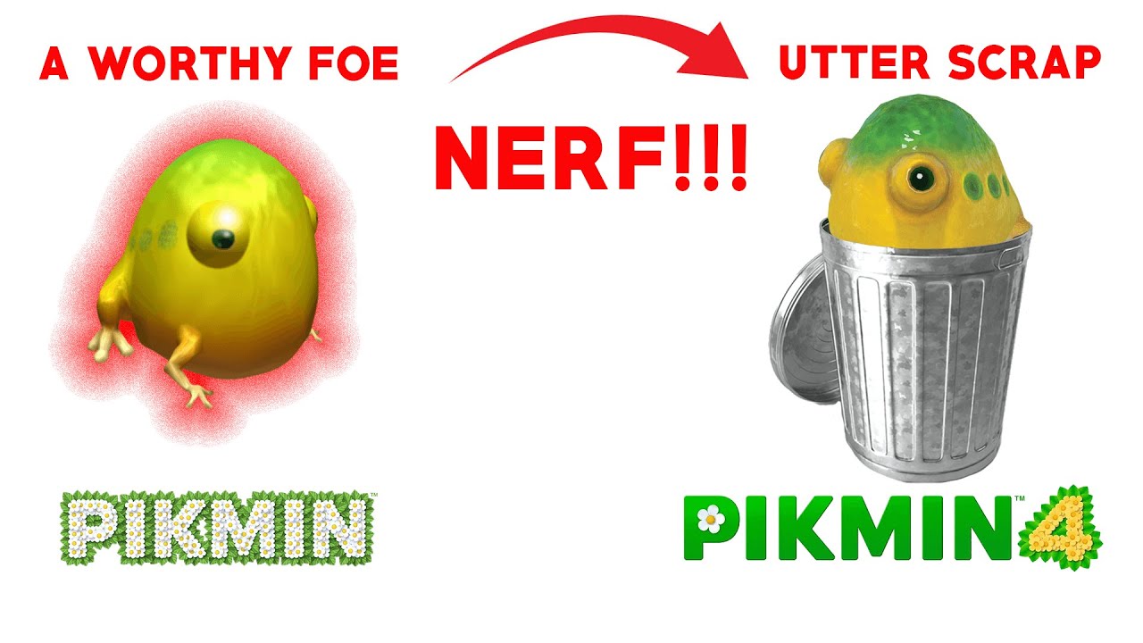 ALL The Enemies That Got NERFED/BUFFED IN PIKMIN 4 - YouTube