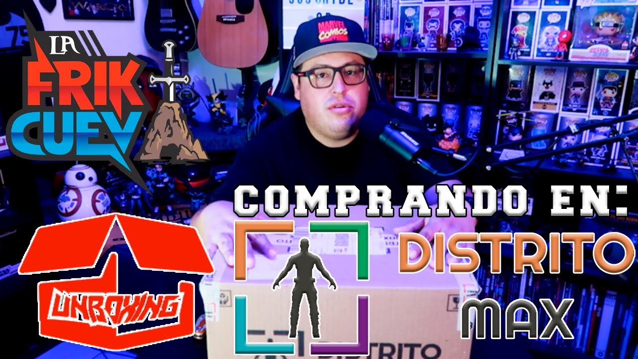 EXPERIENCIA COMPRANDO EN DISTRITO MAX Y UNBOXING - YouTube