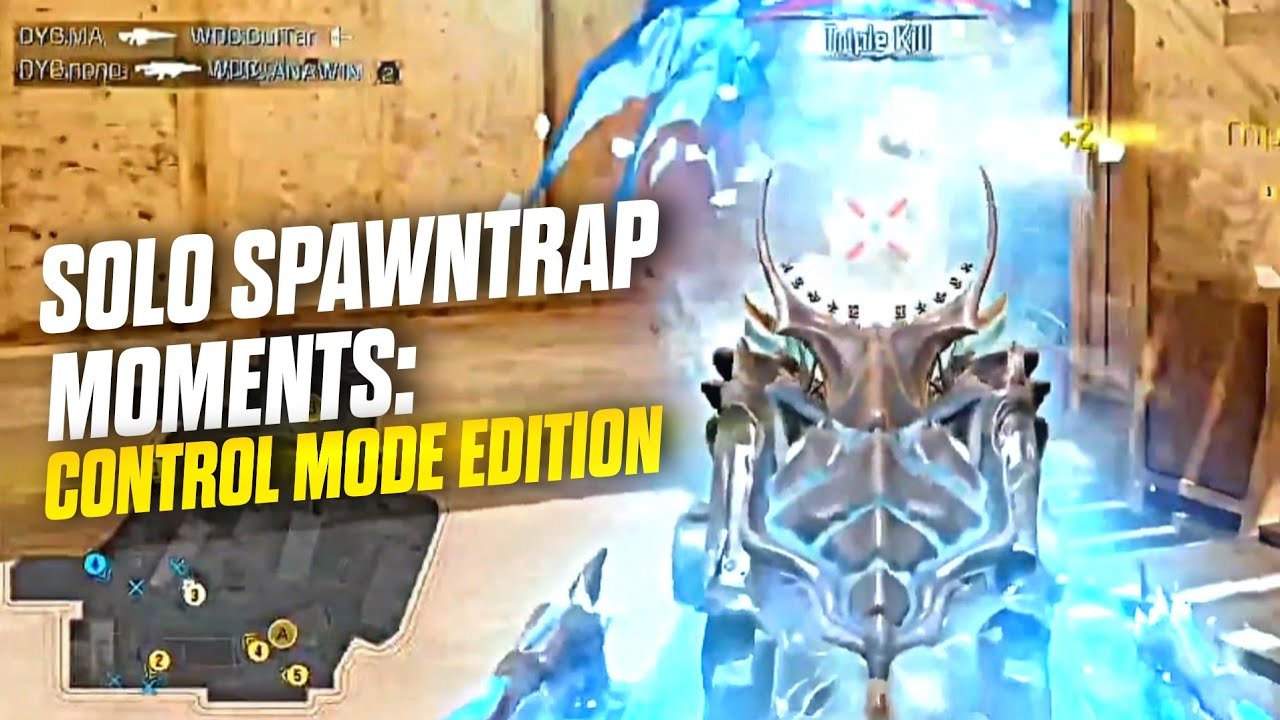 BEST SOLO SPAWNTRAP MOMENTS IN PRO CODM: CONTROL MODE EDITION - YouTube