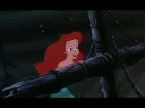 shipwreck scene -ariel dub - YouTube