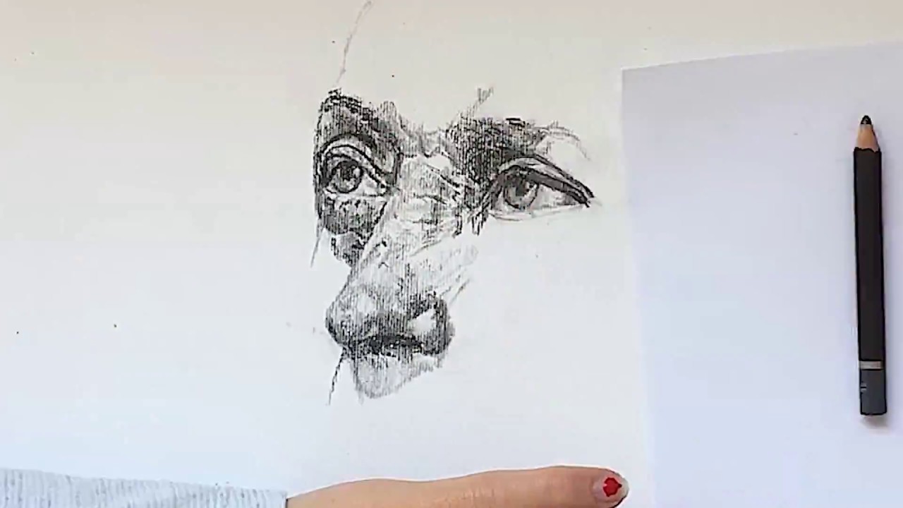 How to draw an old women? - YouTube