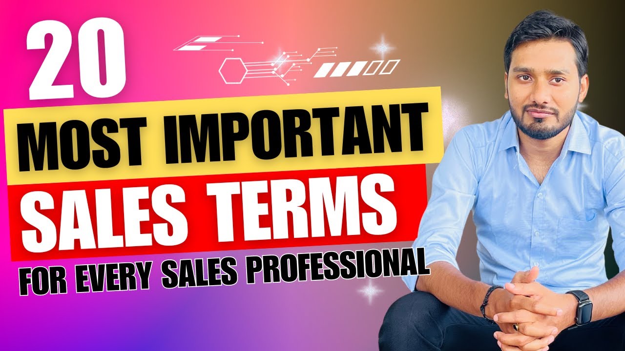 20 Sales Terms & Their Meanings | Sales Training | Aakash Gupta | 2023 ...