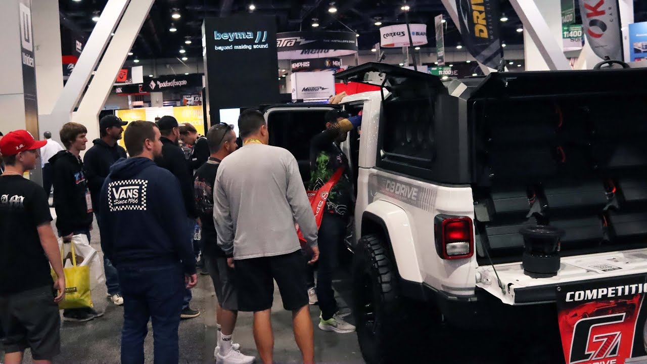 DB Drive at SEMA 2022 - New G7 Subwoofers & Amplifiers - YouTube