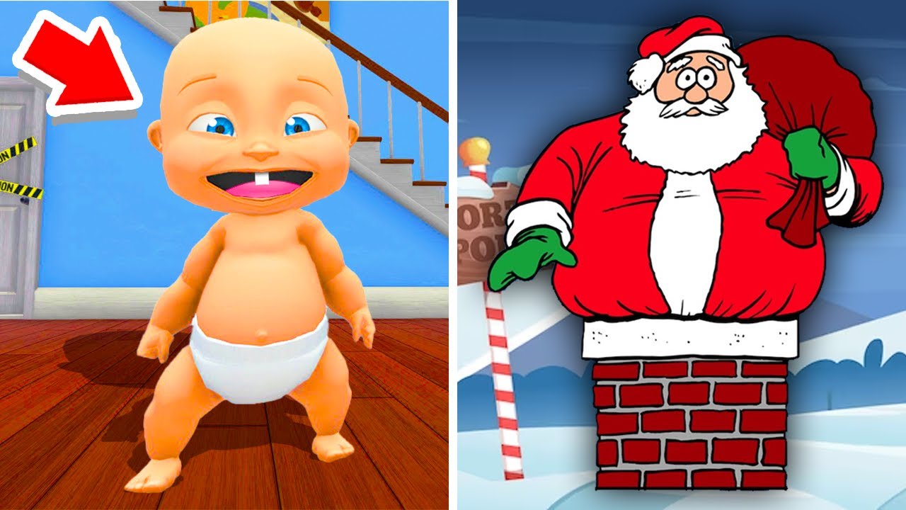 ME AND SANTA SWITCH BODIES! - YouTube