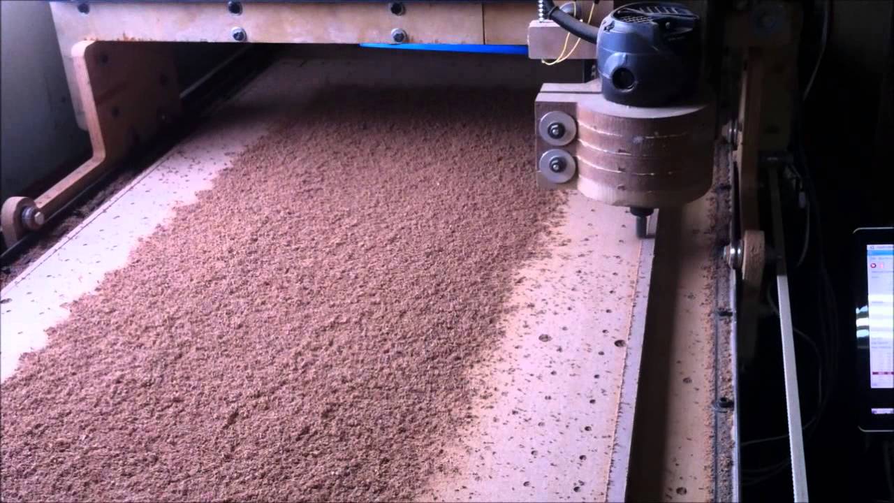 Spoilboard Surfacing - YouTube