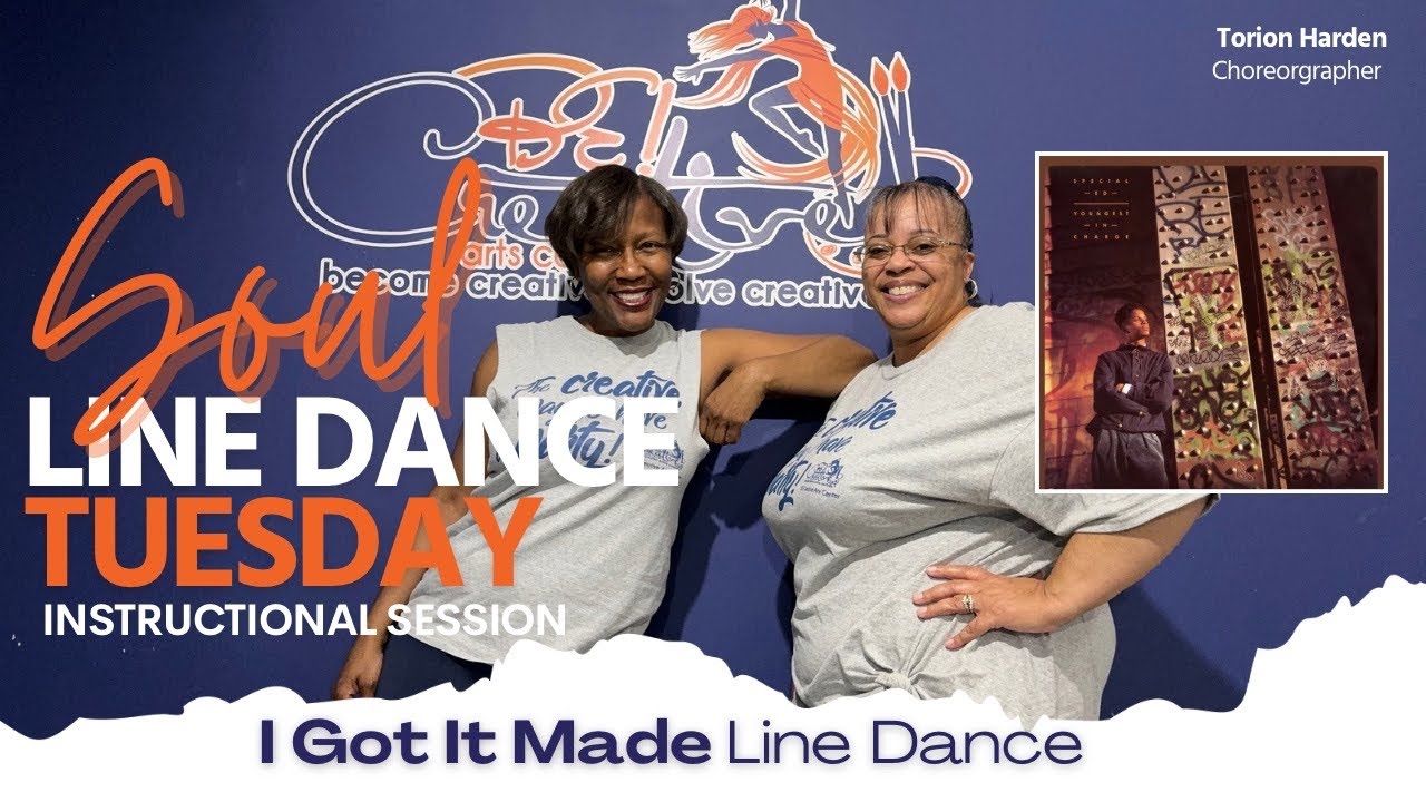 Soul Line Dance Tuesday LIVE! - “I Got It Made” Line Dance ...