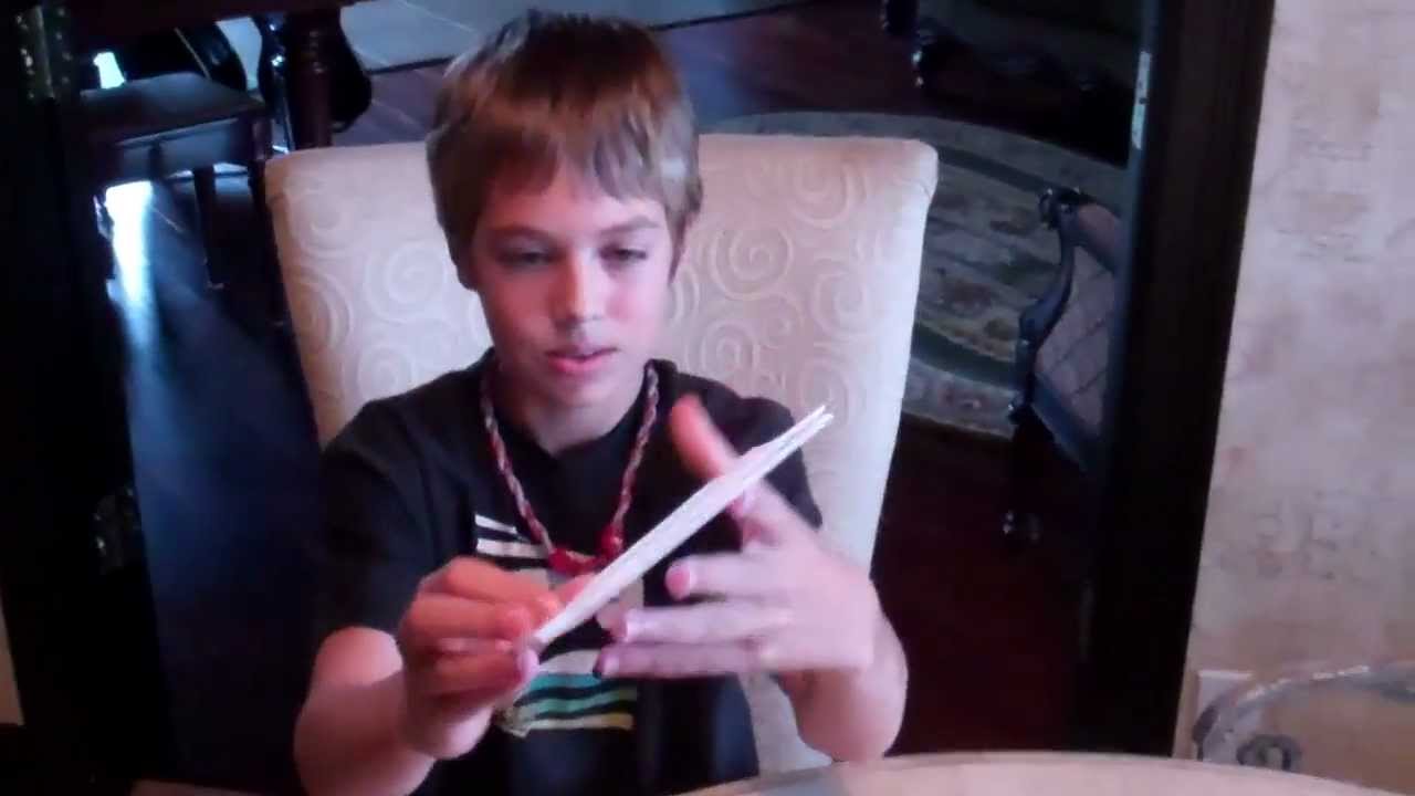 How to Make a Paper Trident - YouTube
