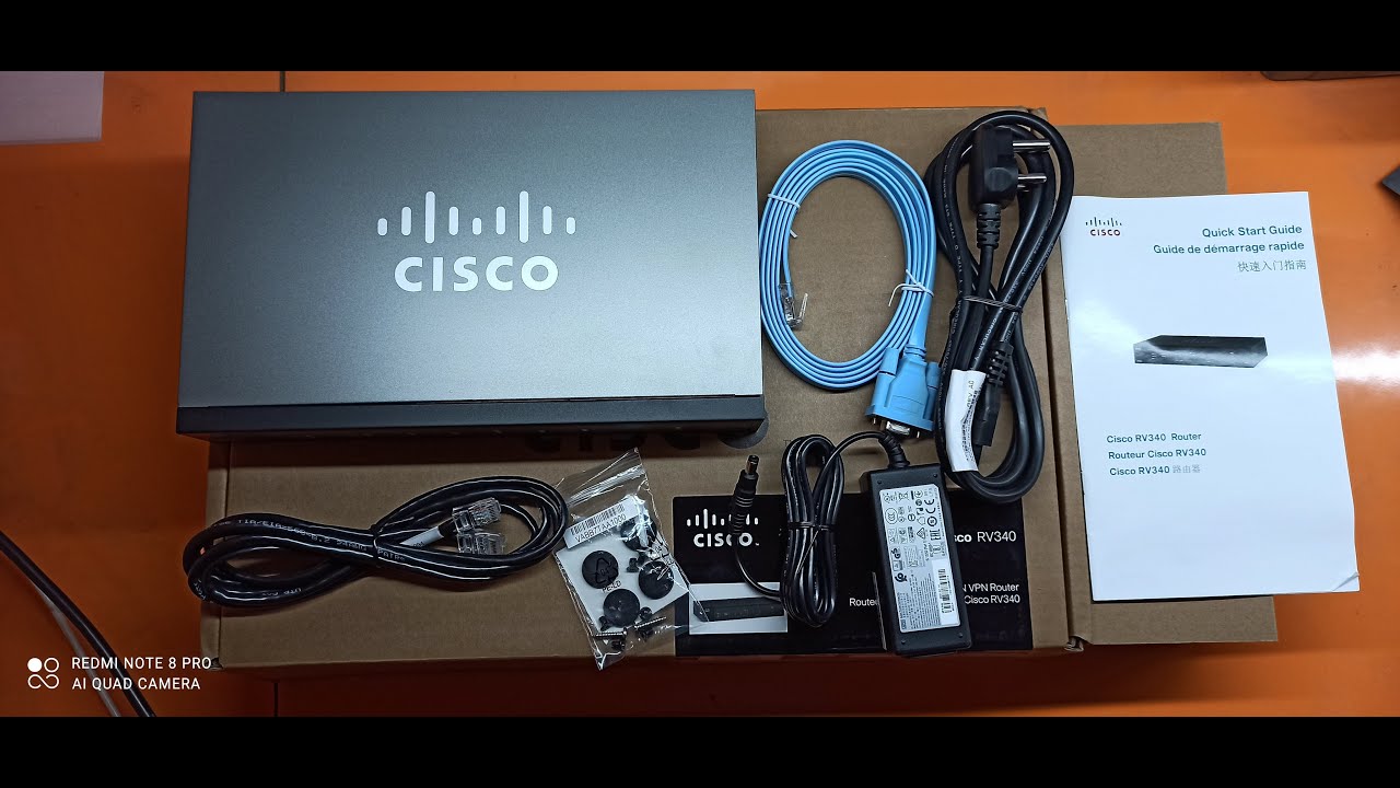 Unboxing cisco RV340 router #1Techoof - YouTube