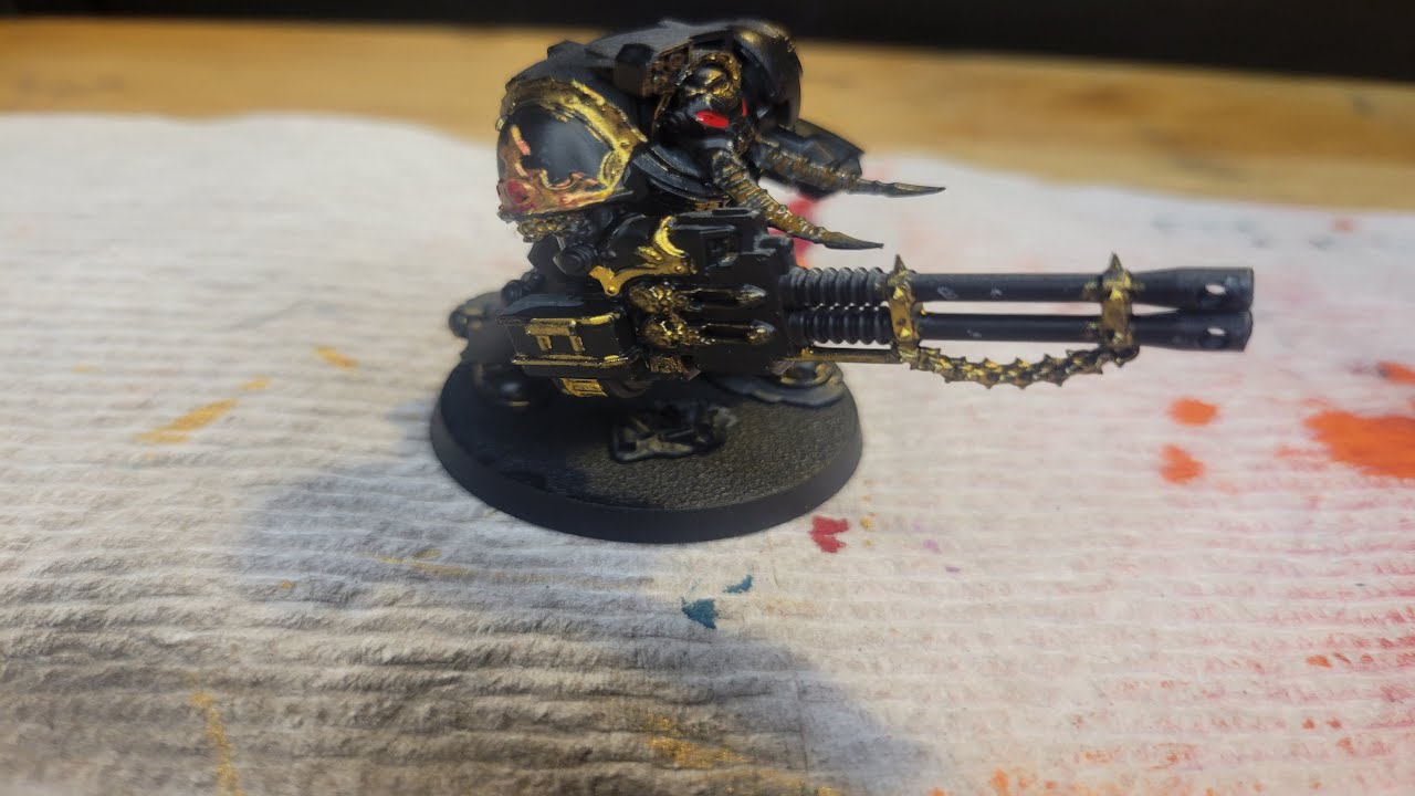 Painting A Terminator With An Auto Cannon, Day 74 Of Painting A ...