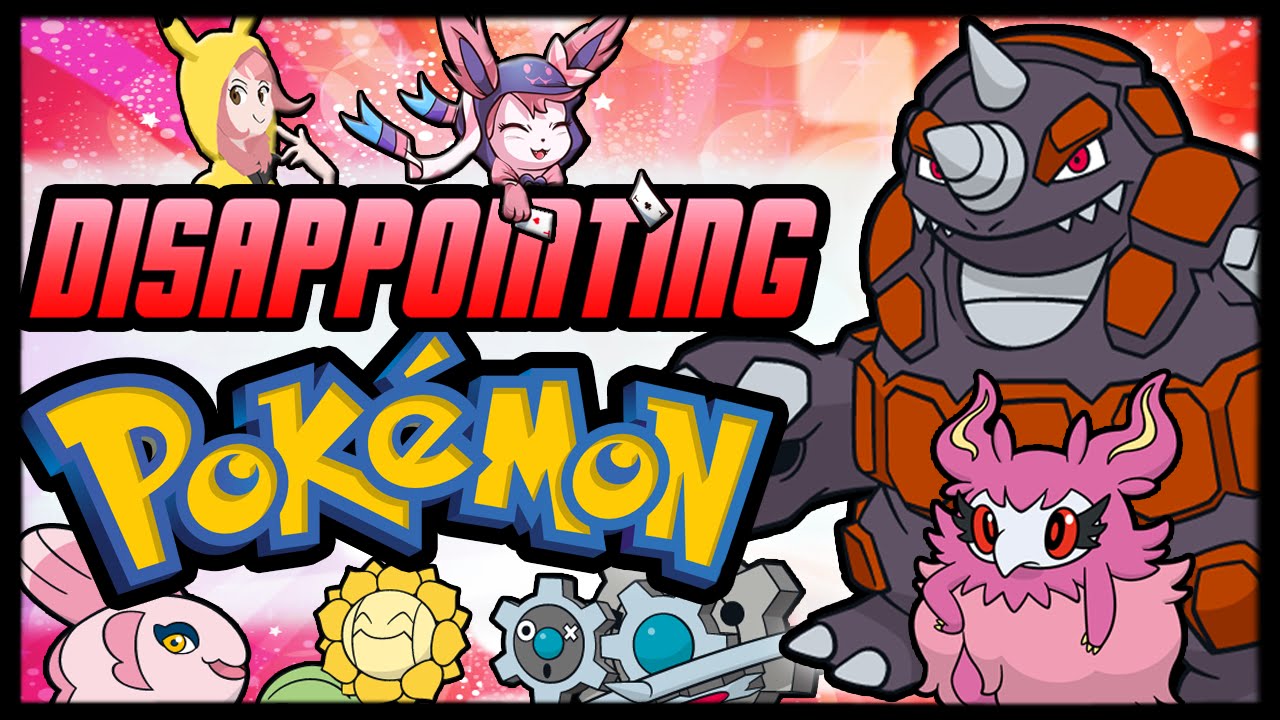 Top 10 Most Disappointing Pokémon [feat. TamashiiHiroka] - YouTube