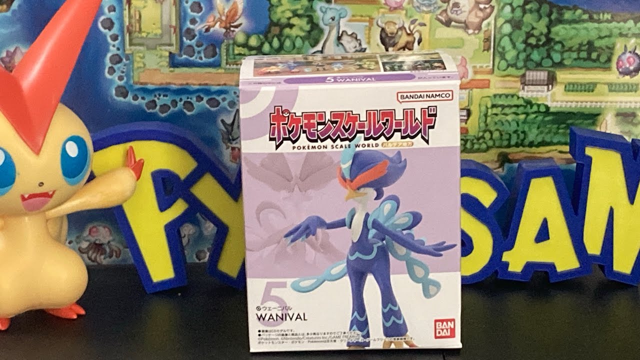 Bandai Pokemon Scaleworld Series Quaquaval figure Unboxing & Review ...