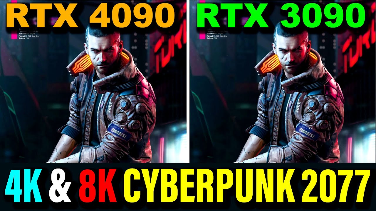 RTX 4090 vs RTX 3090 | RTX 4090 Gameplay Cyberpunk 2077 | RTX 4090 ...