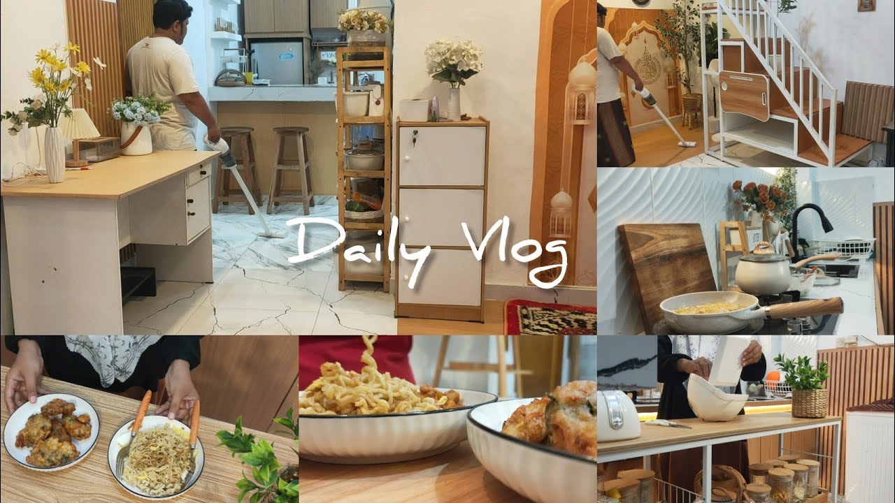 DAILY VLOG IBU RUMAH TANGGA🌱IRT PRODUKTIF_BERSIH BERSIH RUMAH MINIMALIS ...