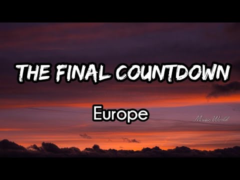 Europe - The Final Countdown lyrics #europe #thefinalcountdown #lyrics ...