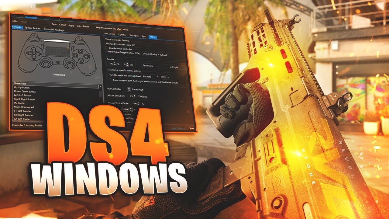 COMO CONFIGURAR DS4 WINDOWS PARA O WARZONE!!! AUTO PING + NO RECOIL ...