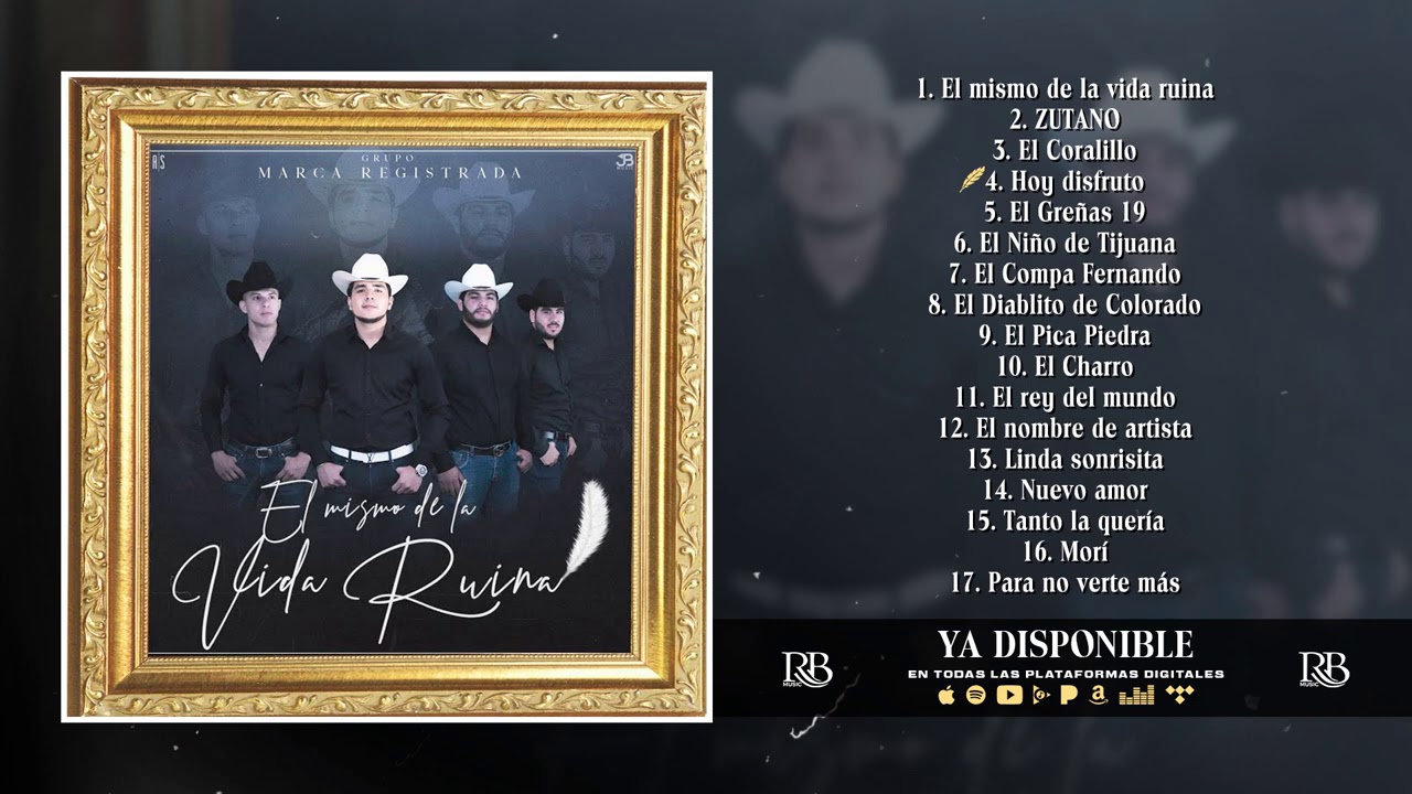 El mismo de la vida ruina - Marca Registrada (Disco completo) - YouTube